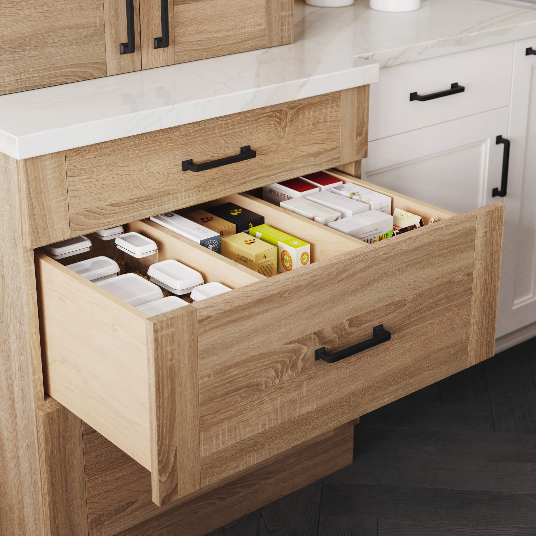 Deep Drawer Partitions - Dura Supreme Cabinetry